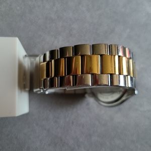 Michael Kors | Accessories | Michael Kors Slim Runway Mk3479 Two Tone ...